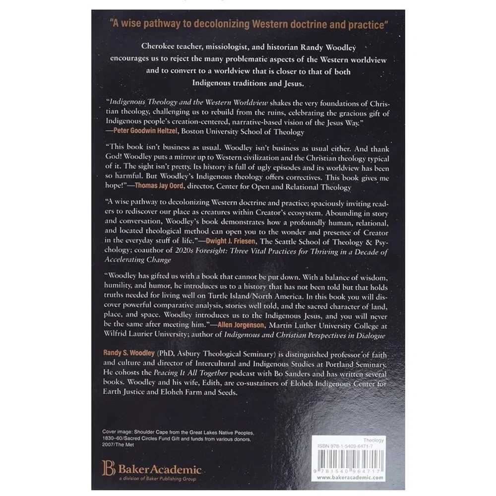 Accents | Indigenous Theology And The Western Worldview Book | Poshmark